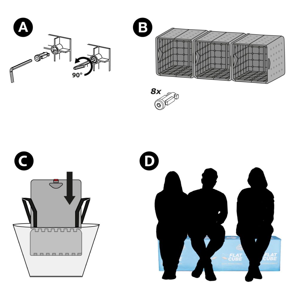 Seating Cube - The Flatcube III