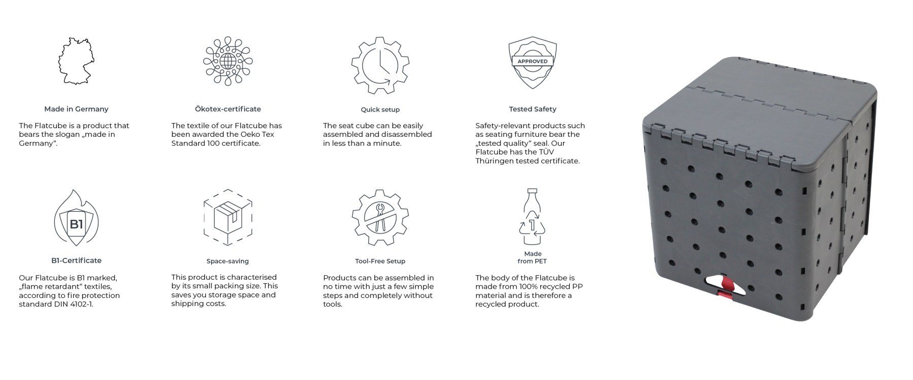 Seating Cube - The Flatcube III